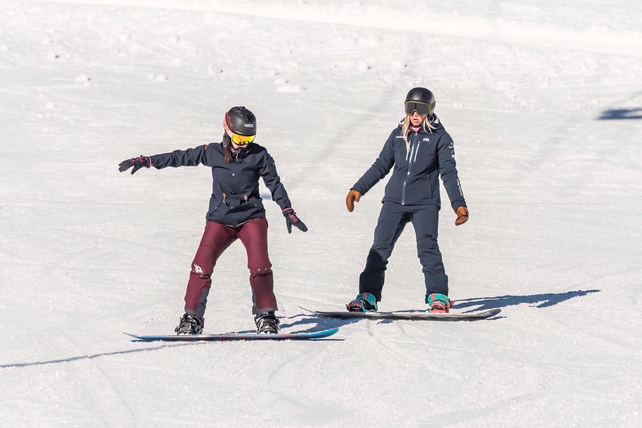 2-hour private Snowboard lesson - Arc Aventures